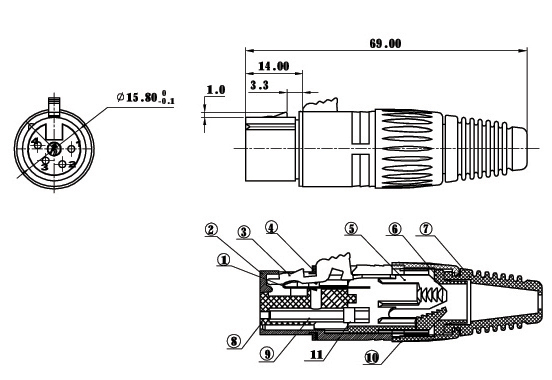 Разъемы PLF :: ДАРТ Электроникс